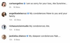 Sunshine Dizon grieves father's death: 'Never knew this kind of pain ...