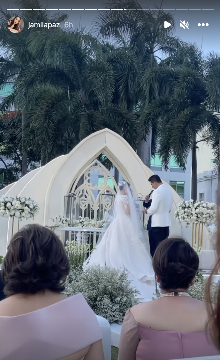 LOOK: Ejay Falcon, Dana Roxas say ‘I do’ in lavish garden ceremony