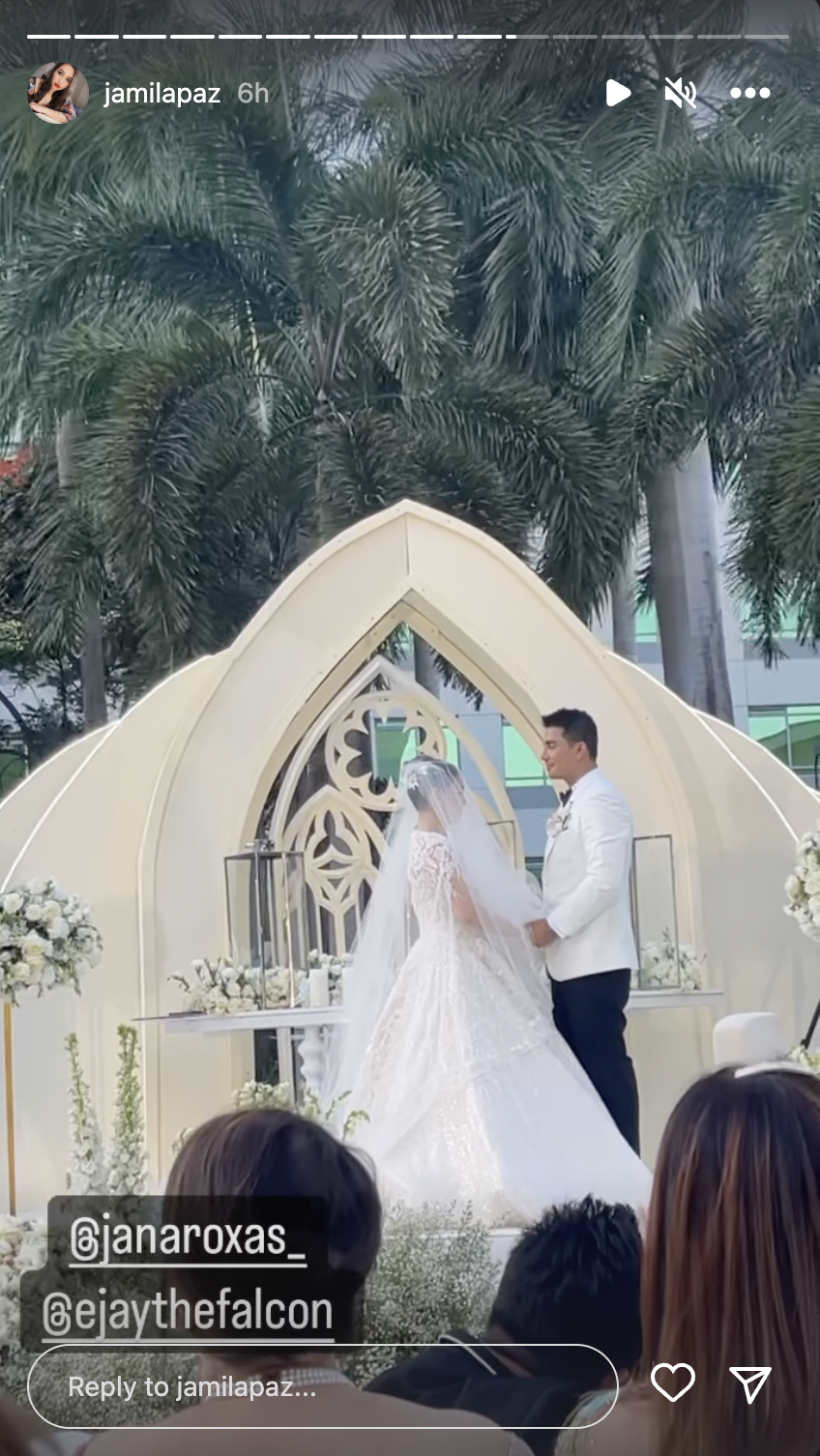 LOOK: Ejay Falcon, Dana Roxas say ‘I do’ in lavish garden ceremony
