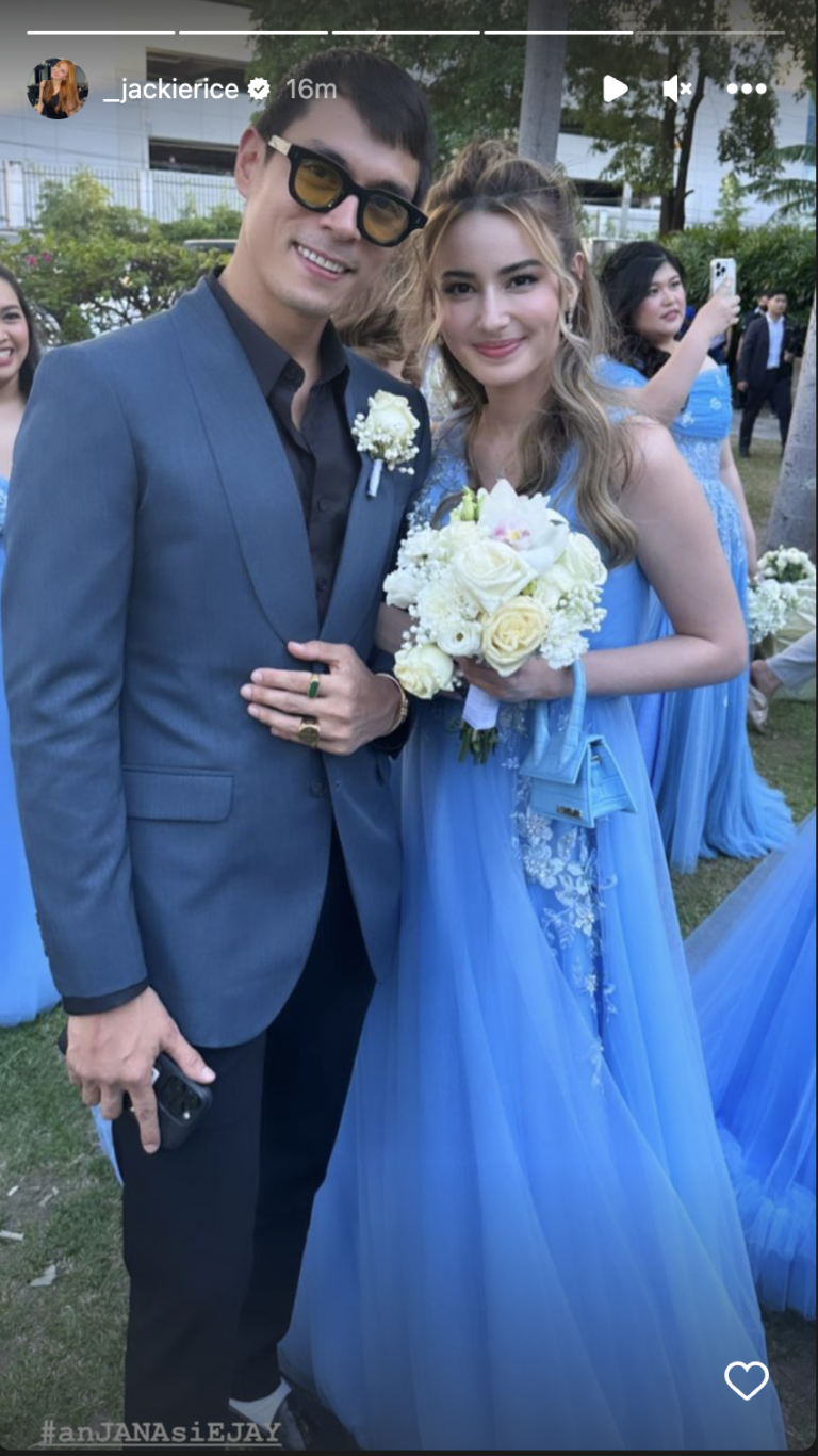 LOOK: Ejay Falcon, Dana Roxas say ‘I do’ in lavish garden ceremony