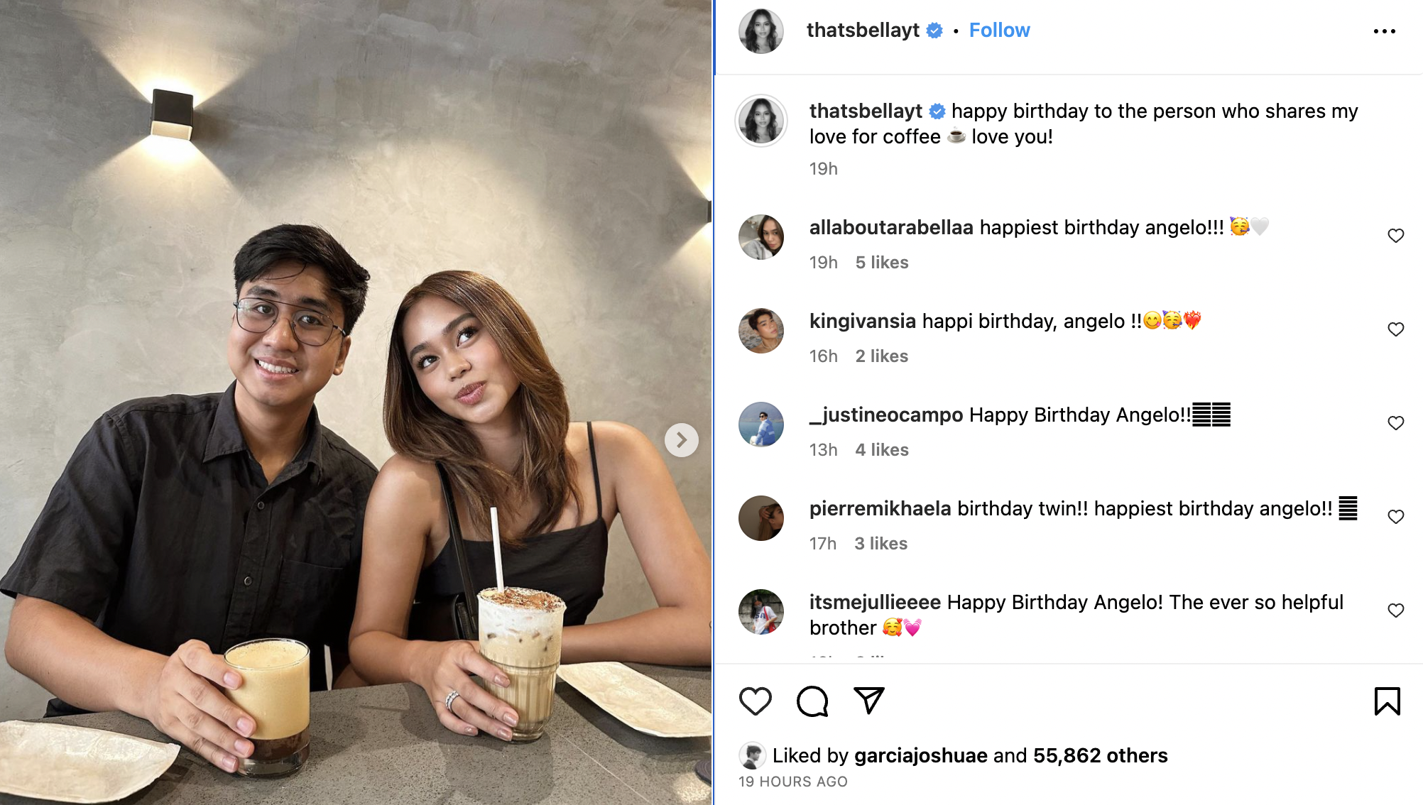 Did Bella Racelis unfollow Joshua Garcia on Instagram? | Inquirer Entertainment