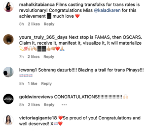 KaladKaren makes history as first transwoman to win MMFF best ...