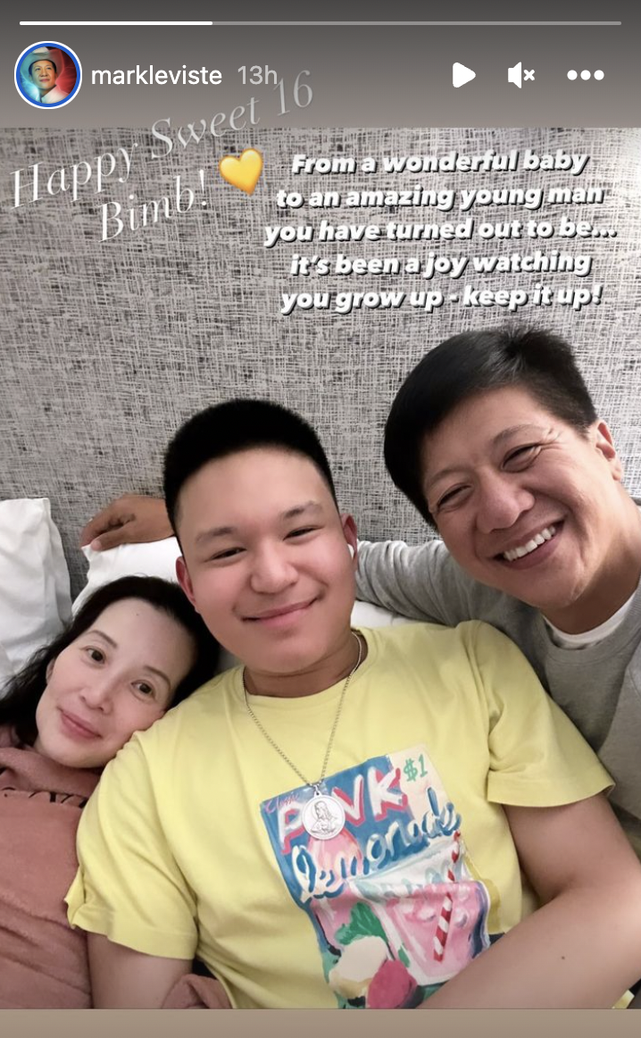 Mark Leviste greets Bimby Aquino on his 16th birthday: 'It’s been a joy ...