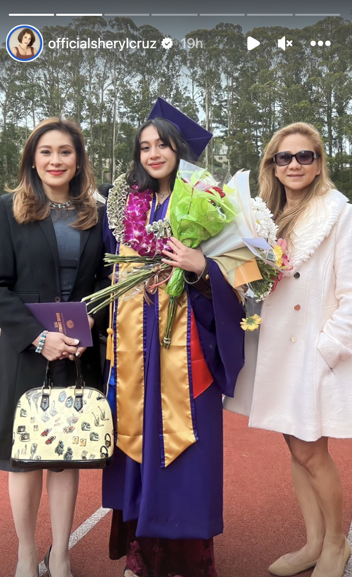Sheryl Cruz attends daughter's graduation, honors convocation in ...