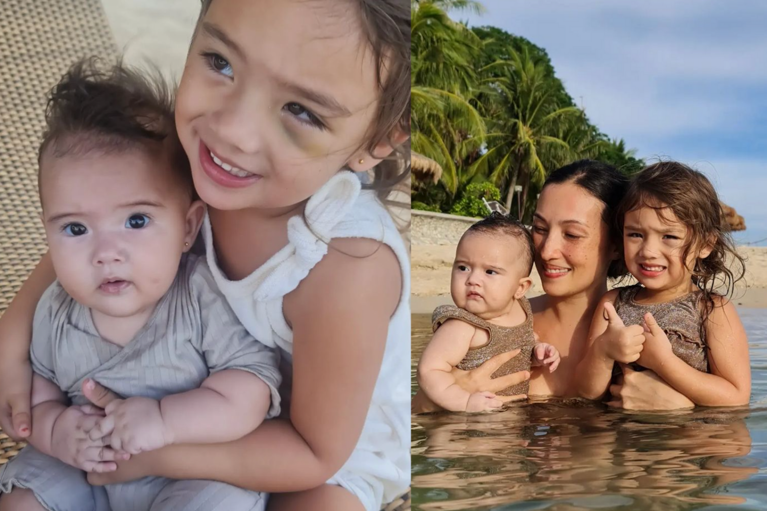 Solenn Heussaff’s daughter Thylane calls herself ‘Tili Pacquiao’ after getting a black eye