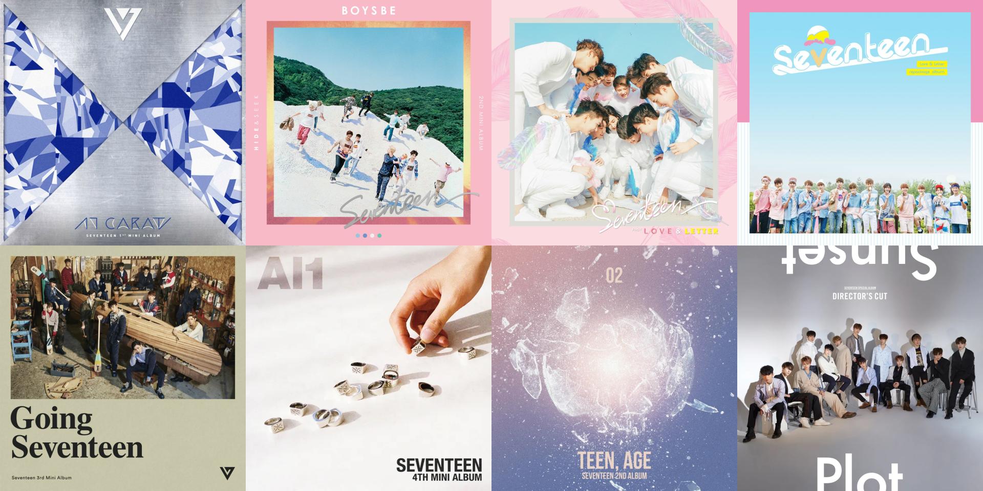 From ‘17 Carat’ to ‘Al1’: Seventeen to release 8 out-of-print albums