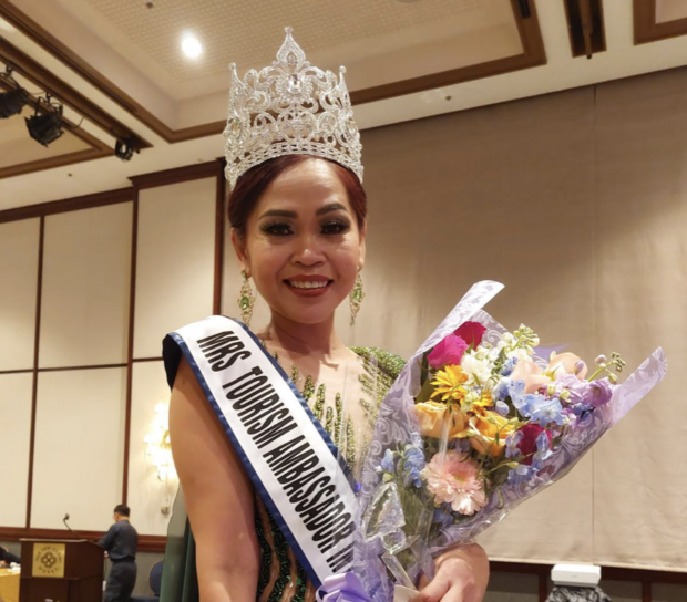 Japan-based Filipino homemaker wins Mrs. Tourism Ambassador Universe ...