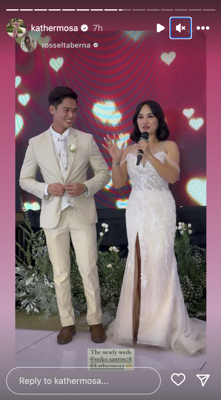 LOOK: Kathleen Hermosa gets married to non-showbiz BF | Inquirer ...