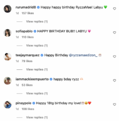 LOOK: Ryzza Mae Dizon thankful to God as she celebrates 18th birthday