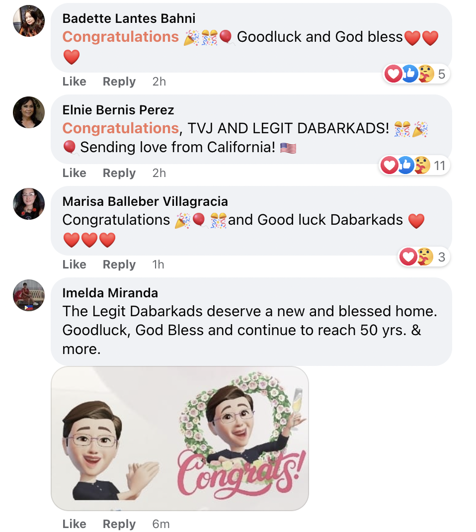 LOOK: TVJ, fellow Dabarkads hold Mass and blessing of 'new home' in TV5 ...