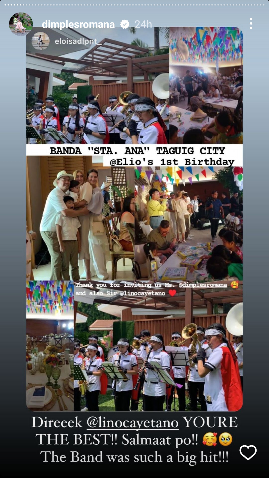 Dimples Romana, family celebrate youngest son Elio’s baptism, first ...