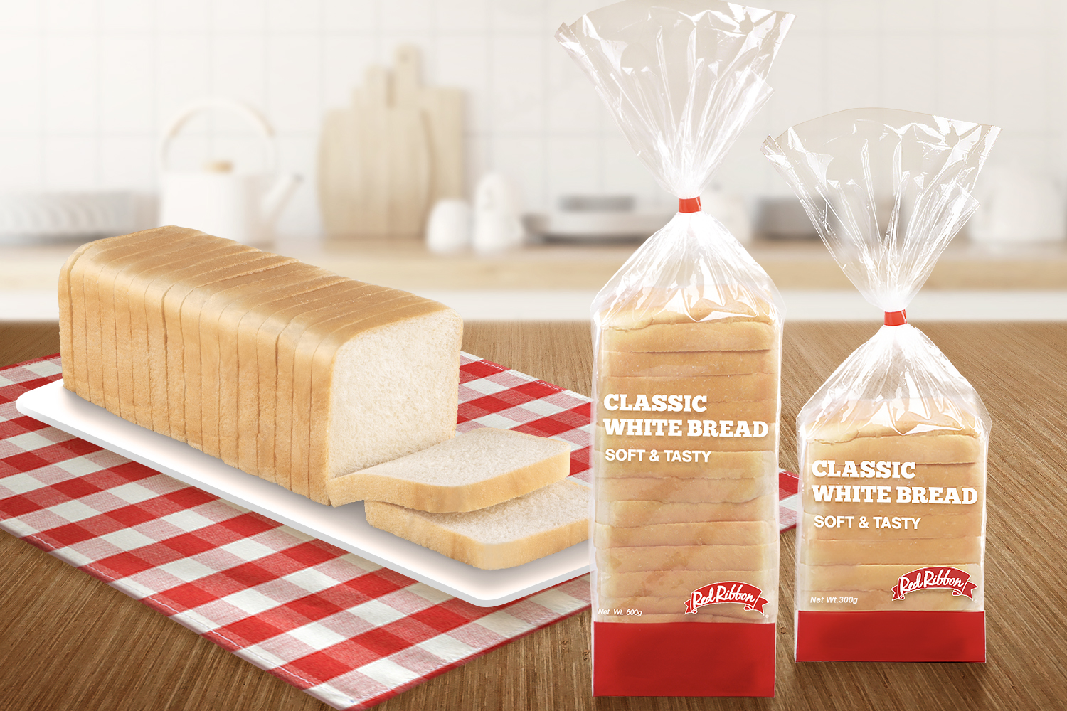 Enjoy soft and delicious slices of Red Ribbon’s all-new Classic White ...