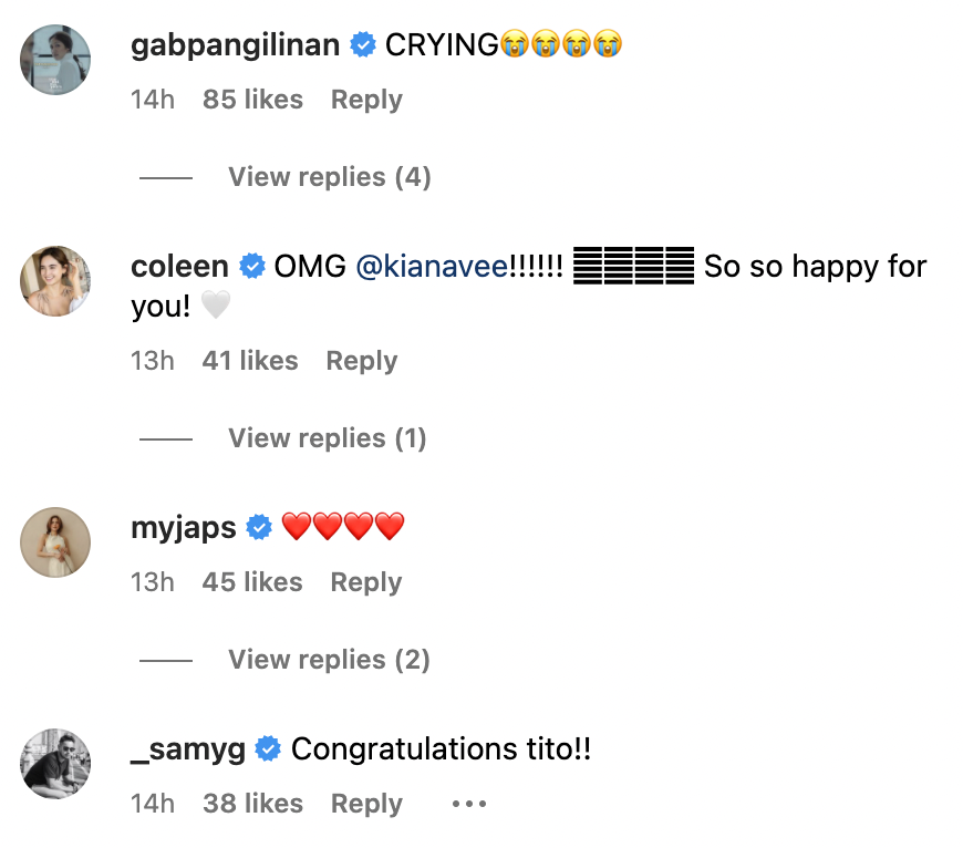 Gary Valenciano, Angeli Pangilinan ecstatic over daughter Kiana’s ...