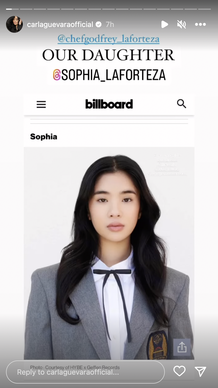Filipina trainee Sophia Laforteza among candidates for HYBE, Geffen ...