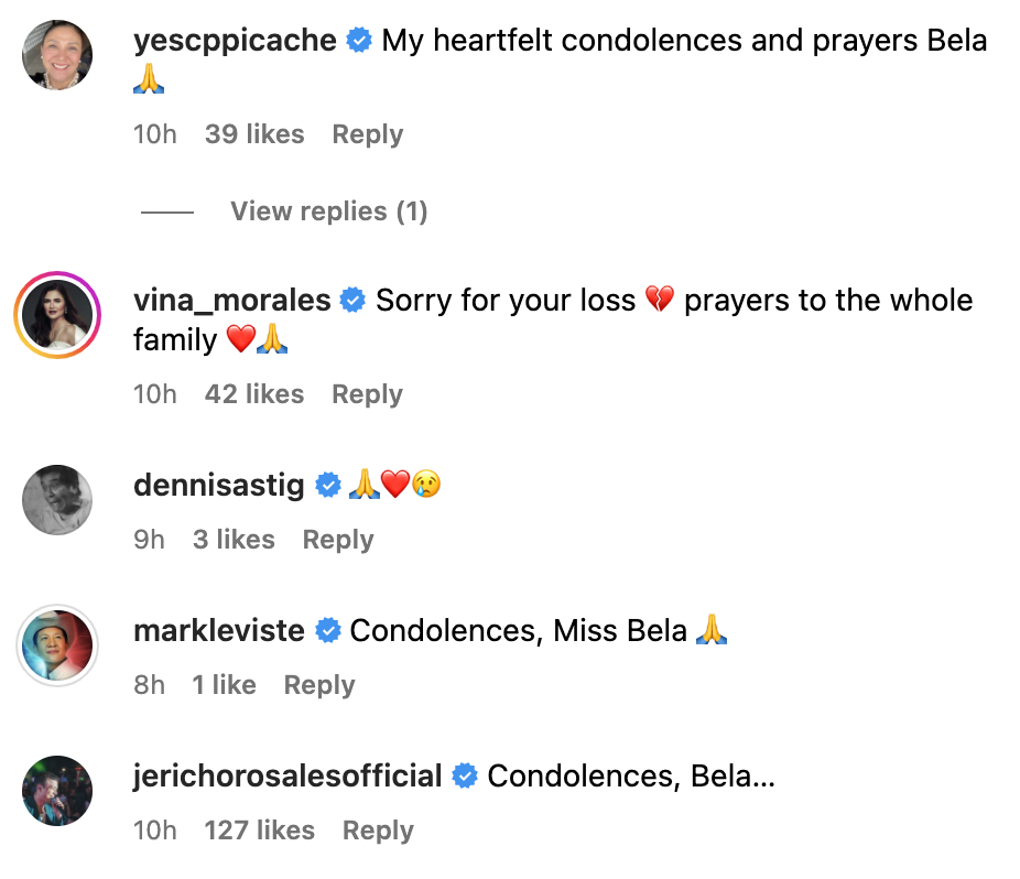 Bela Padilla mourns death of dad who died in sleep | Inquirer Entertainment