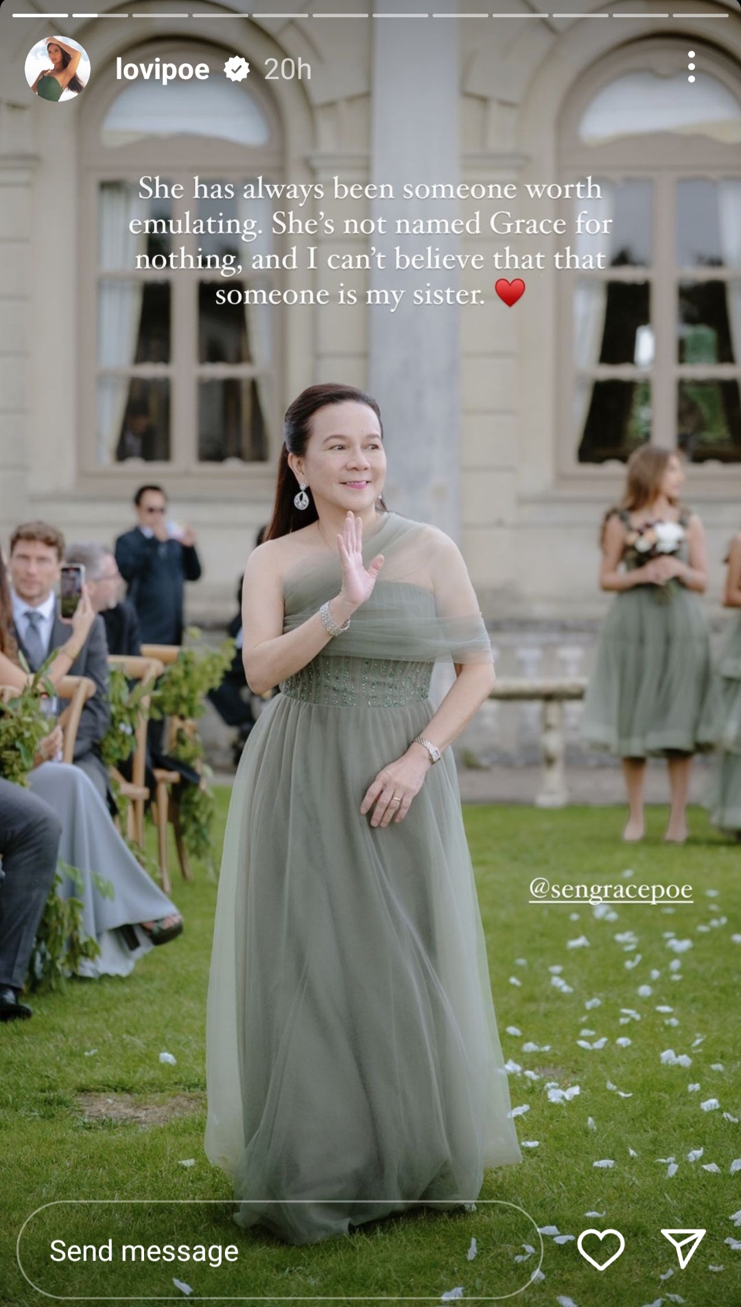 Lovi Poe expresses admiration for sister Sen. Grace Poe in birthday ...