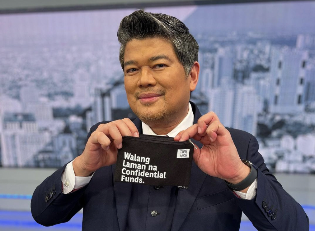 Julius Babao shows off 'no confidential funds' pouch: 'Dapat lahat ng ...