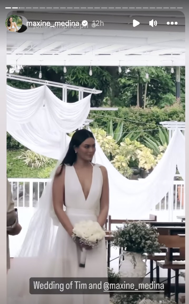 Maxine Medina, non-showbiz fiancé are now married | Inquirer Entertainment