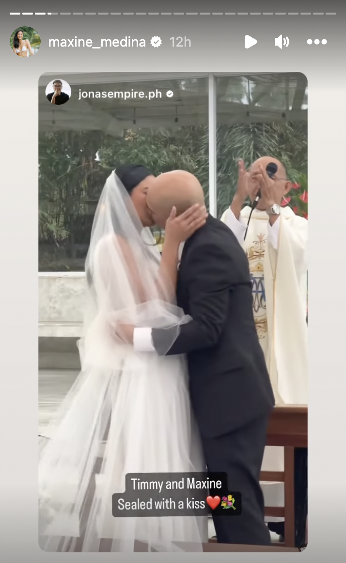 Maxine Medina, non-showbiz fiancé are now married | Inquirer Entertainment
