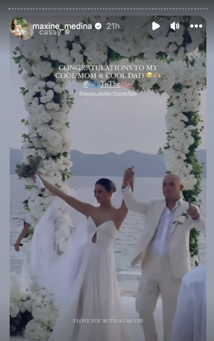 Maxine Medina, non-showbiz husband hold second wedding in Palawan ...