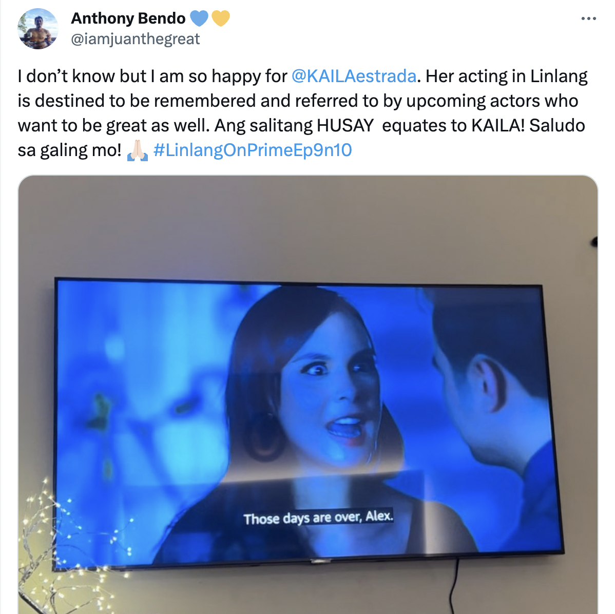 Kaila Estrada earns praises for 'Linlang' performance: 'My heart is full' | Inquirer Entertainment