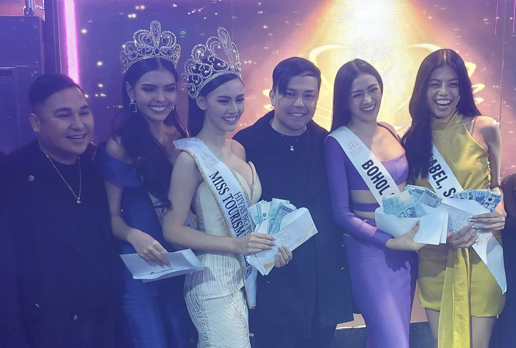 Hiyas ng Pilipinas pageant turns over cash prizes to winners