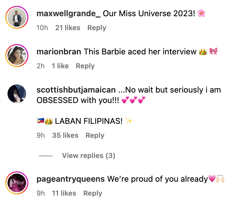 Michelle Dee breezes through Miss Universe closed-door interview