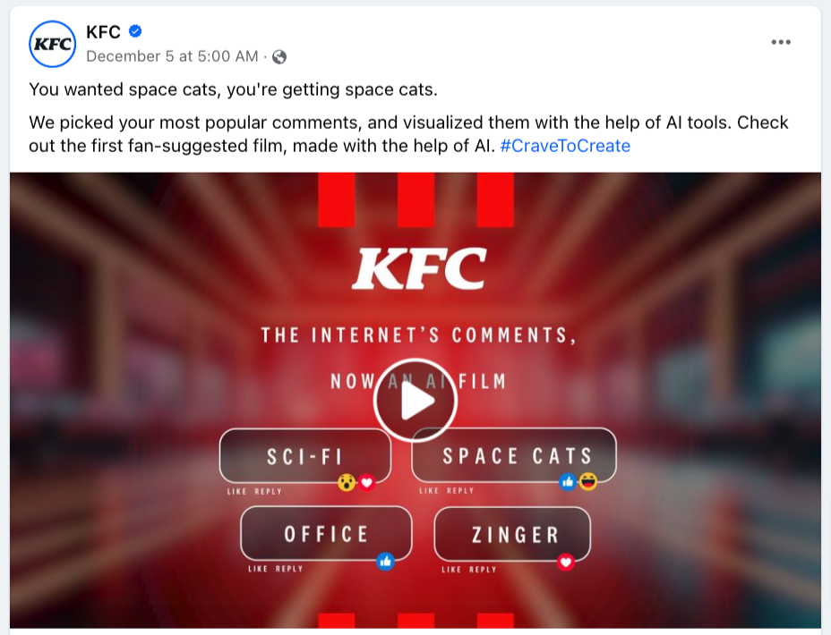 KFC Philippines makes you crave to create with the release of 3 AI ...