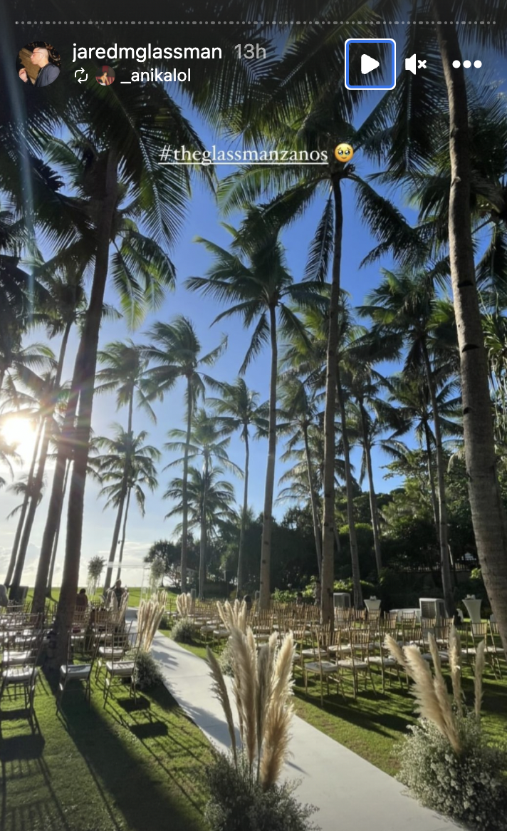 Edu Manzano attends daughter Addie's second wedding