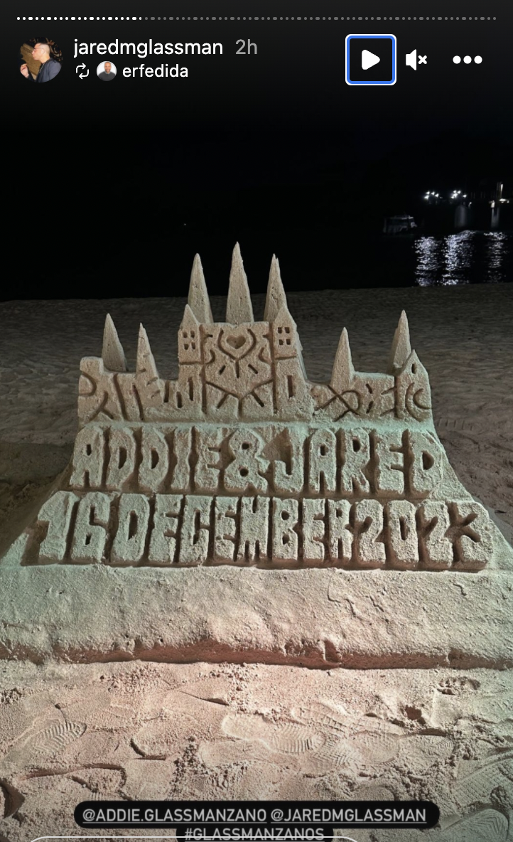 Edu Manzano attends daughter Addie's second wedding