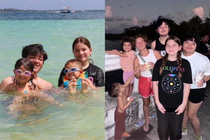 Andi Eigenmann shows island life to brother Gwen Guck