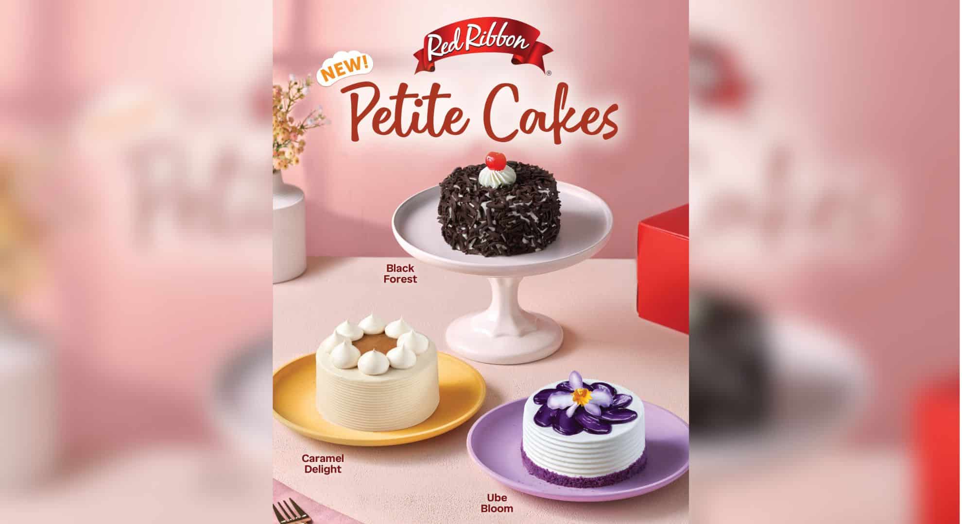 Red Ribbon's Petite Cakes turn round cake flavors into go-to treats