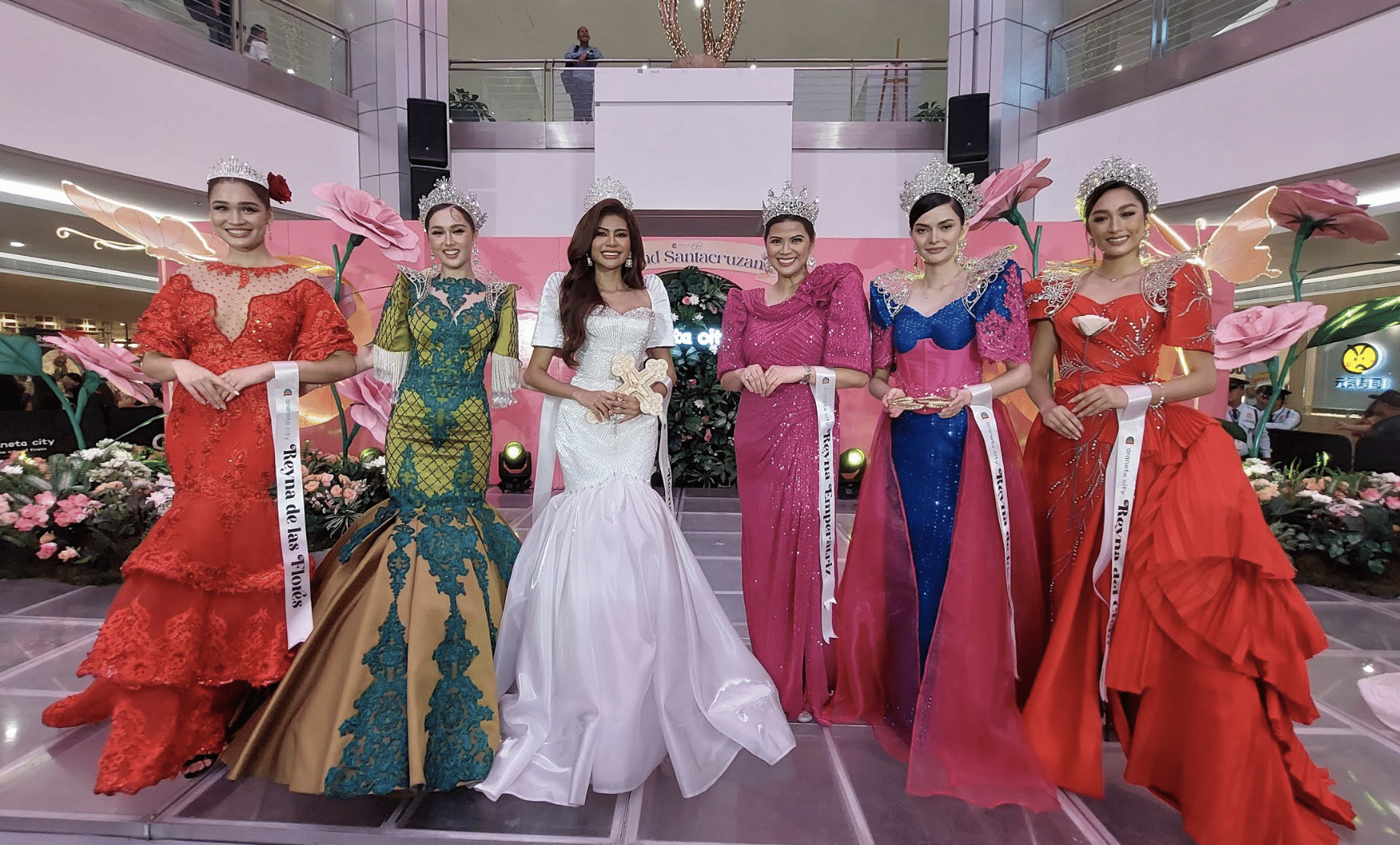 Bb. Pilipinas queen Maricarl Tolosa graces 'santacruzan' 23 years after ...