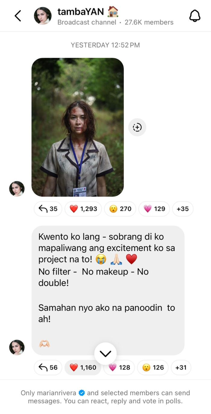 Marian Rivera shows off deglamorized look for 'Balota'