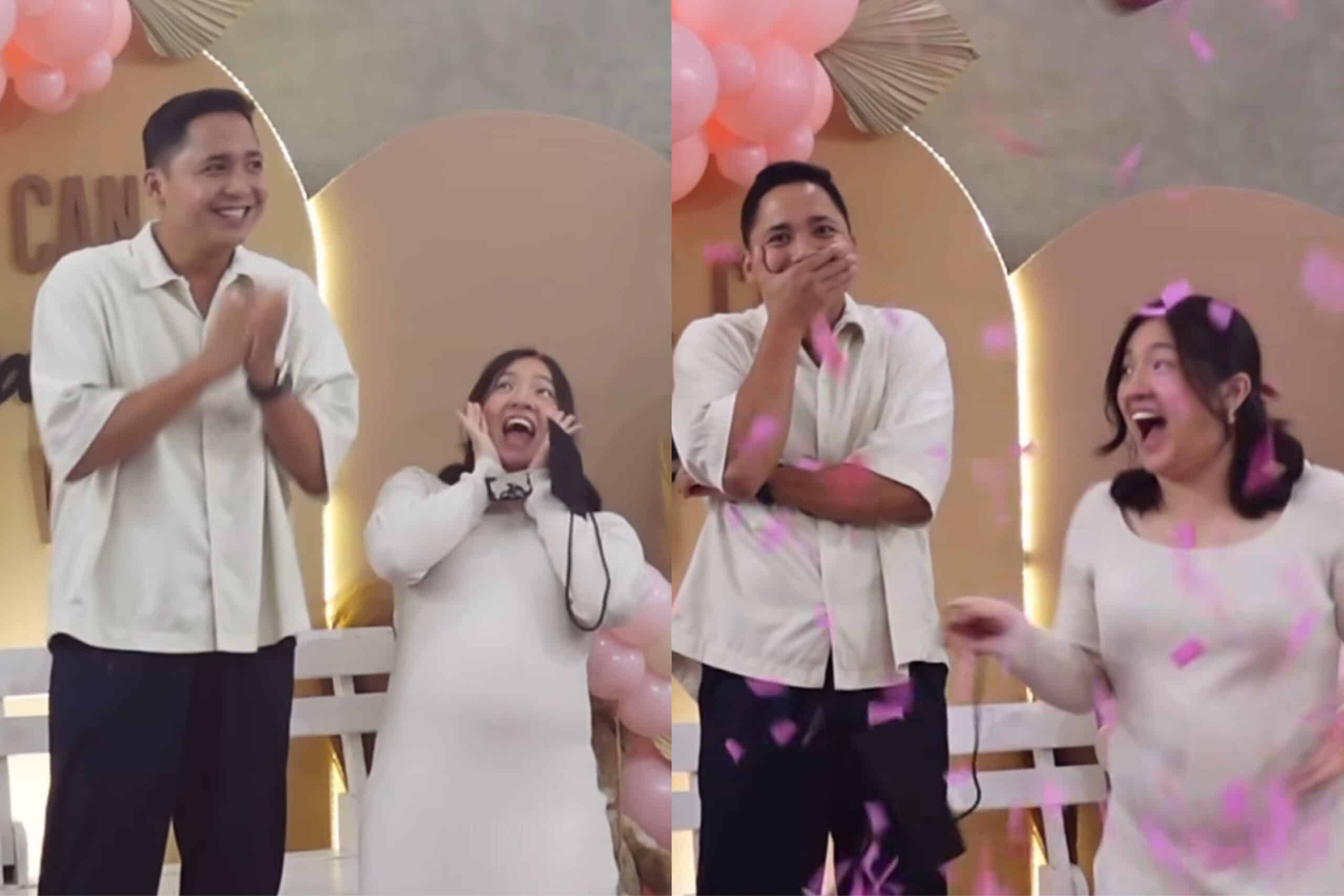 Joyce Ching defends husband after viral gender reveal reaction