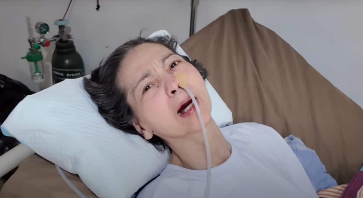 Ang folk singer na si Coritha ay nakahiga sa kama dahil sa stroke ...