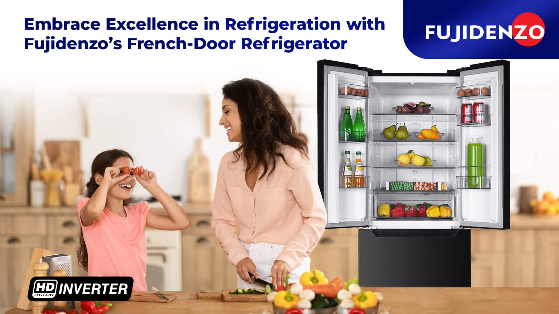 Embrace excellence in refrigeration with Fujidenzo’s French-Door ...