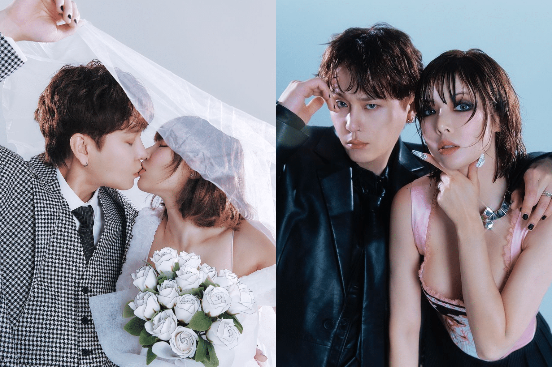 Hyuna, Yong Jun-hyung get cozy in sweet, spicy prenup shoot