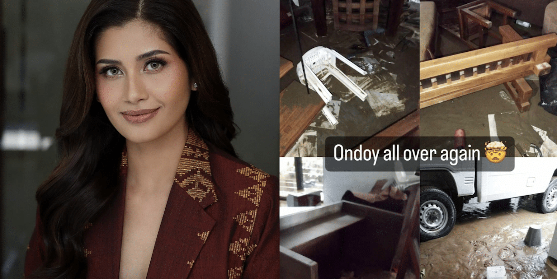 Shamcey Supsup shares flood experience with storm ‘Enteng’