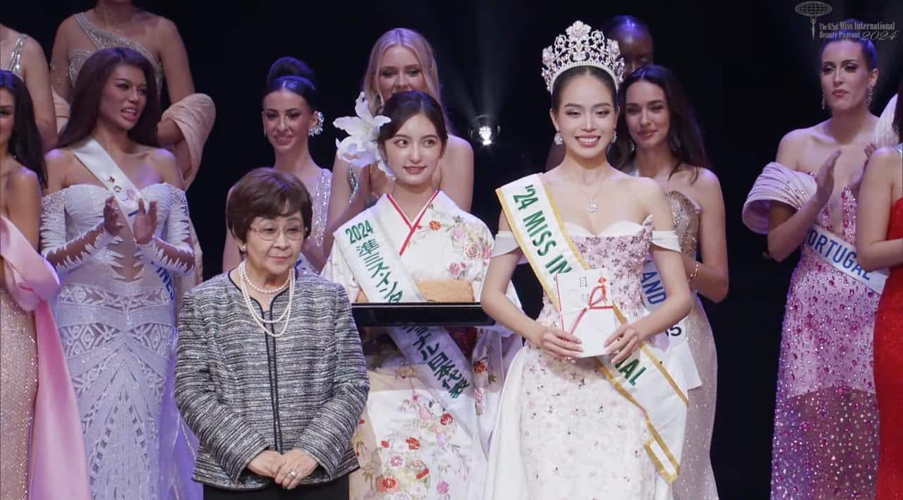 Huynh Thi Thanh Thuy from Vietnam is Miss International 2024