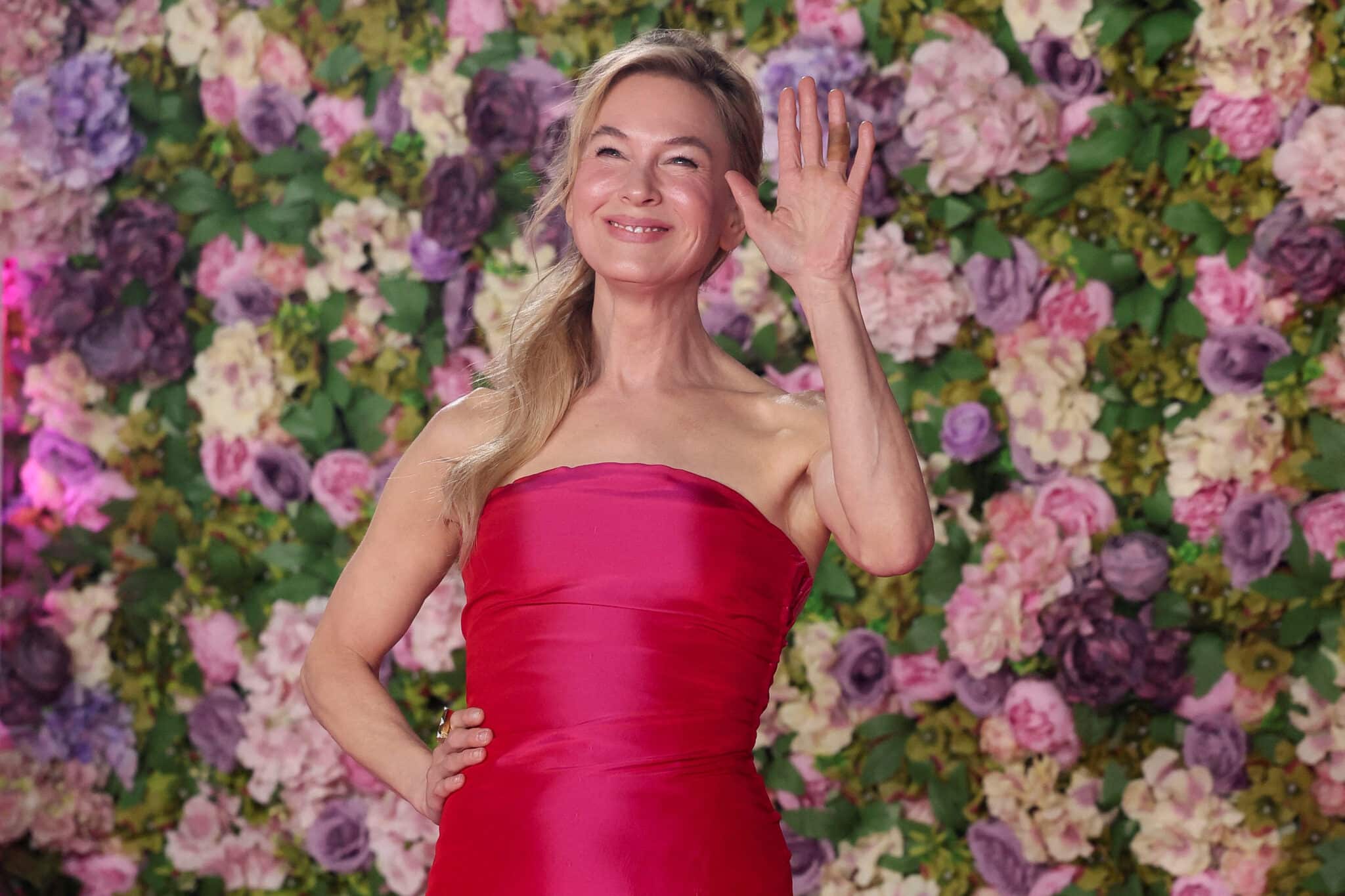 Renee Zellweger celebrates 'old friend' Bridget Jones at premiere