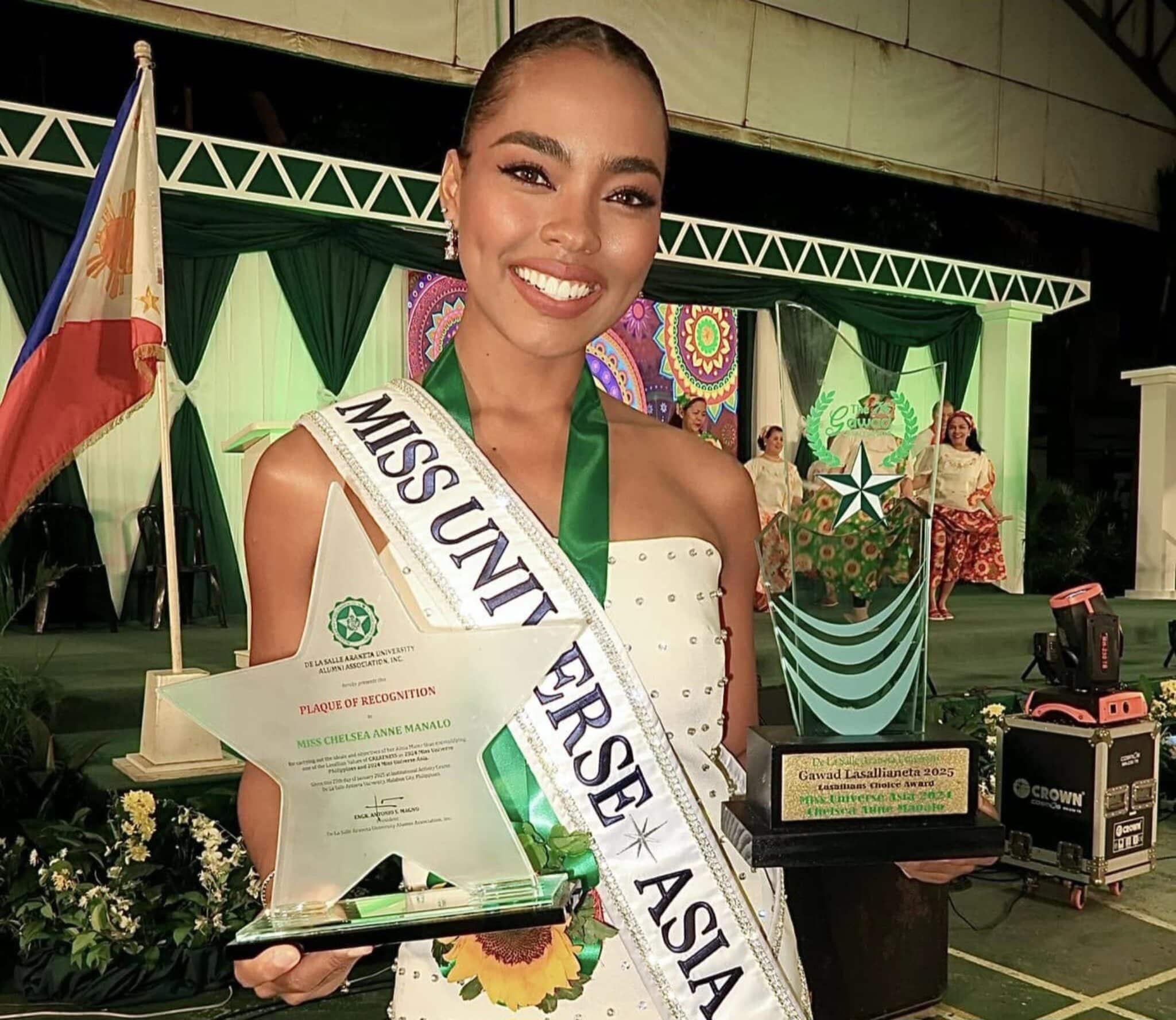 Chelsea Manalo receives 2 awards from alma mater