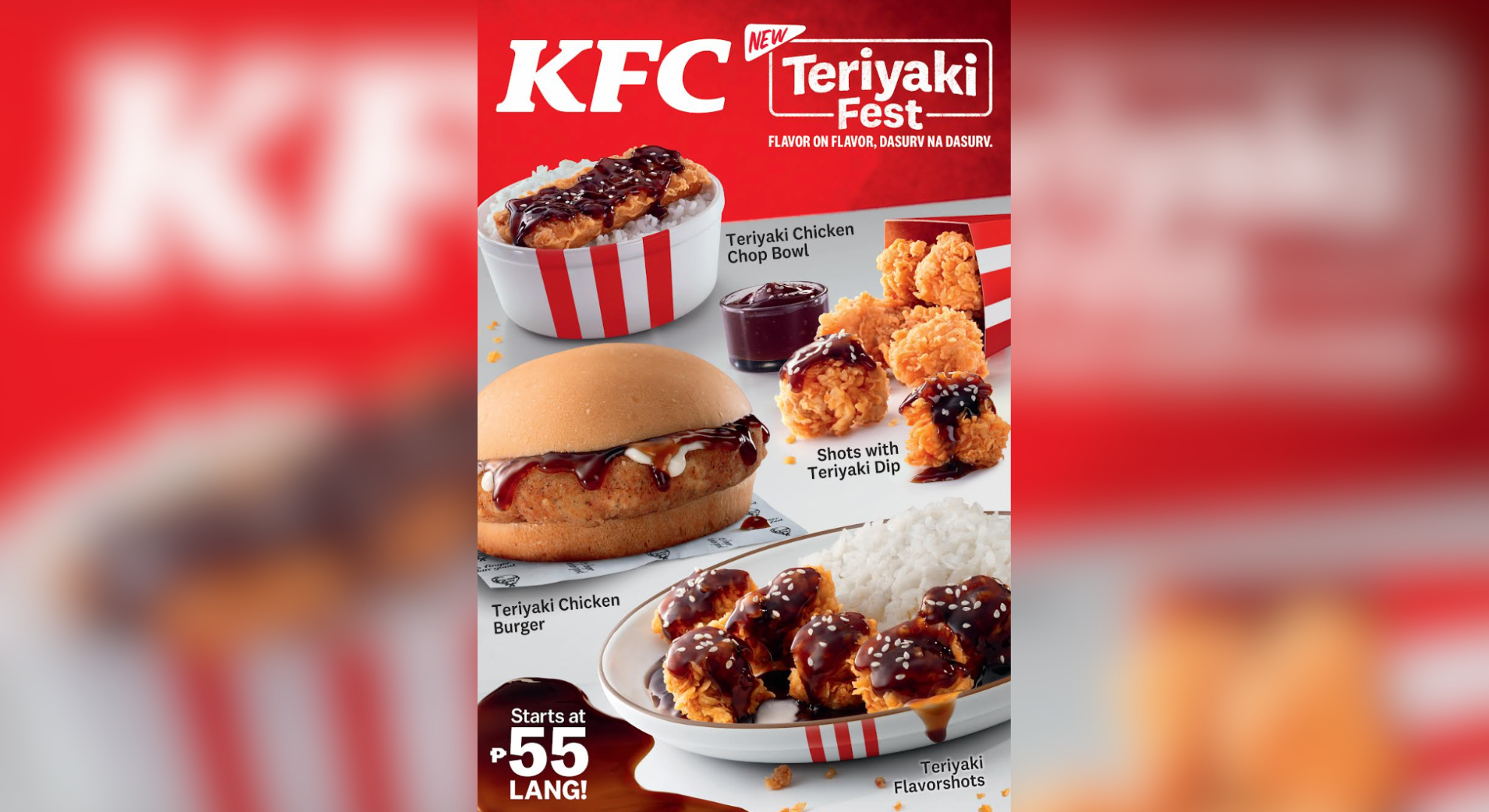 Indulge in KFC Teriyaki Fest starting at 55 pesos | Inquirer Entertainment