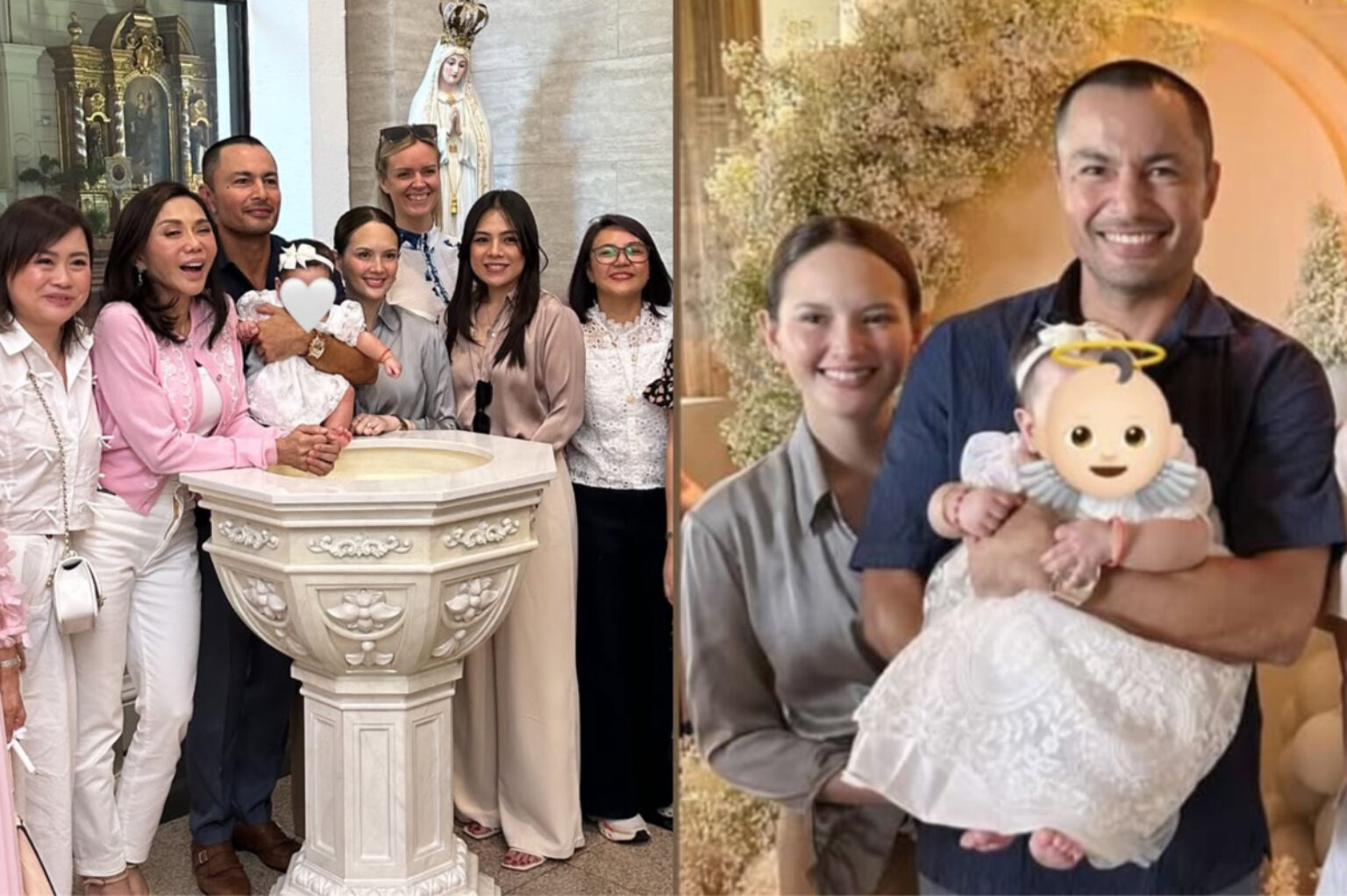 Ellen Adarna, Derek Ramsay get daughter Liana baptized