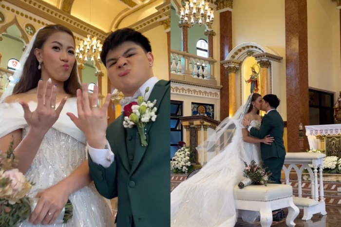 Bugoy Cariño, EJ Laure say ‘I do’ in emotional ceremony