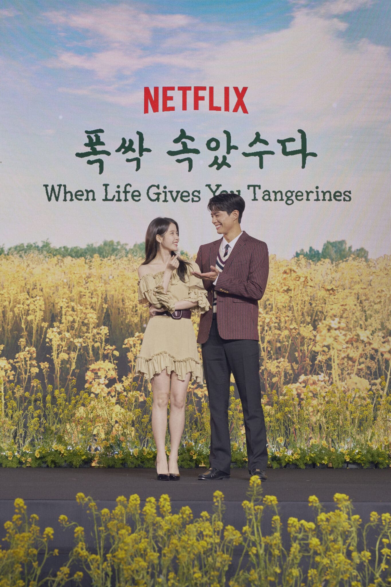 IU, Park Bo-gum on their ‘When Life Gives You Tangerines’ roles