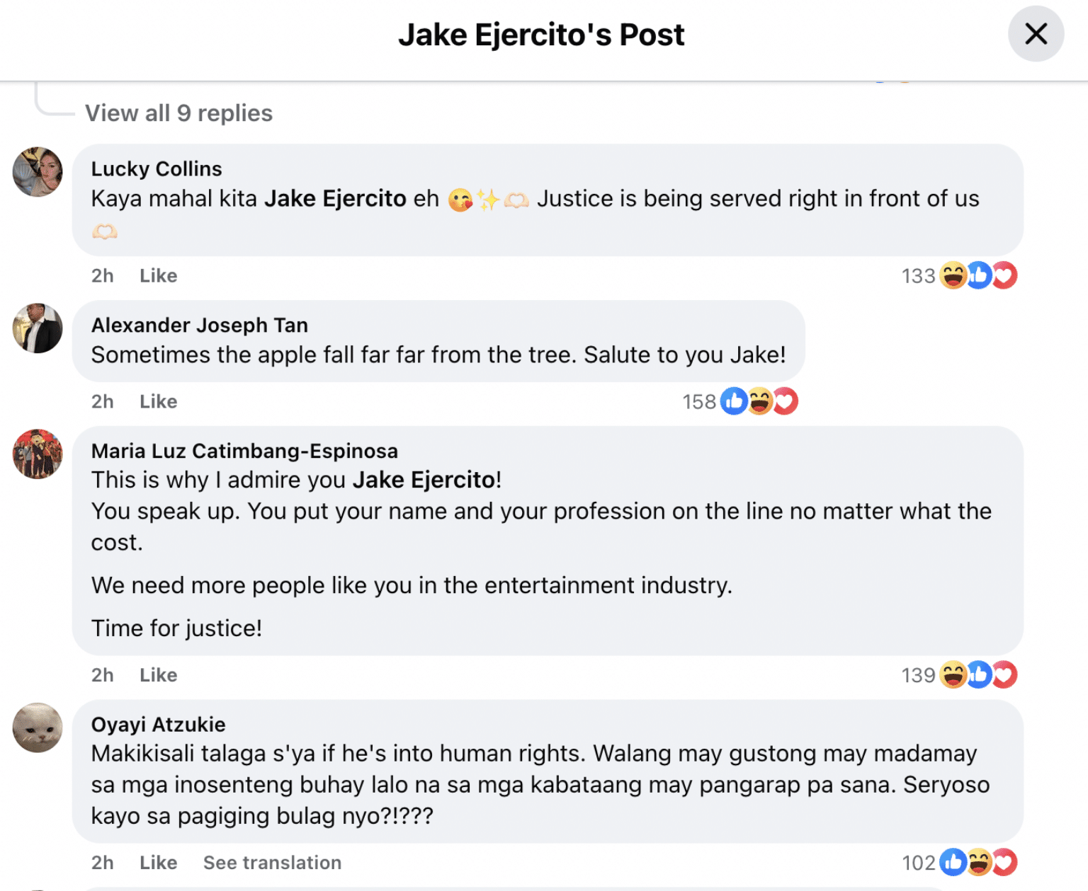 Jake Ejercito remembers Kian Delos Santos amid Duterte’s arrest