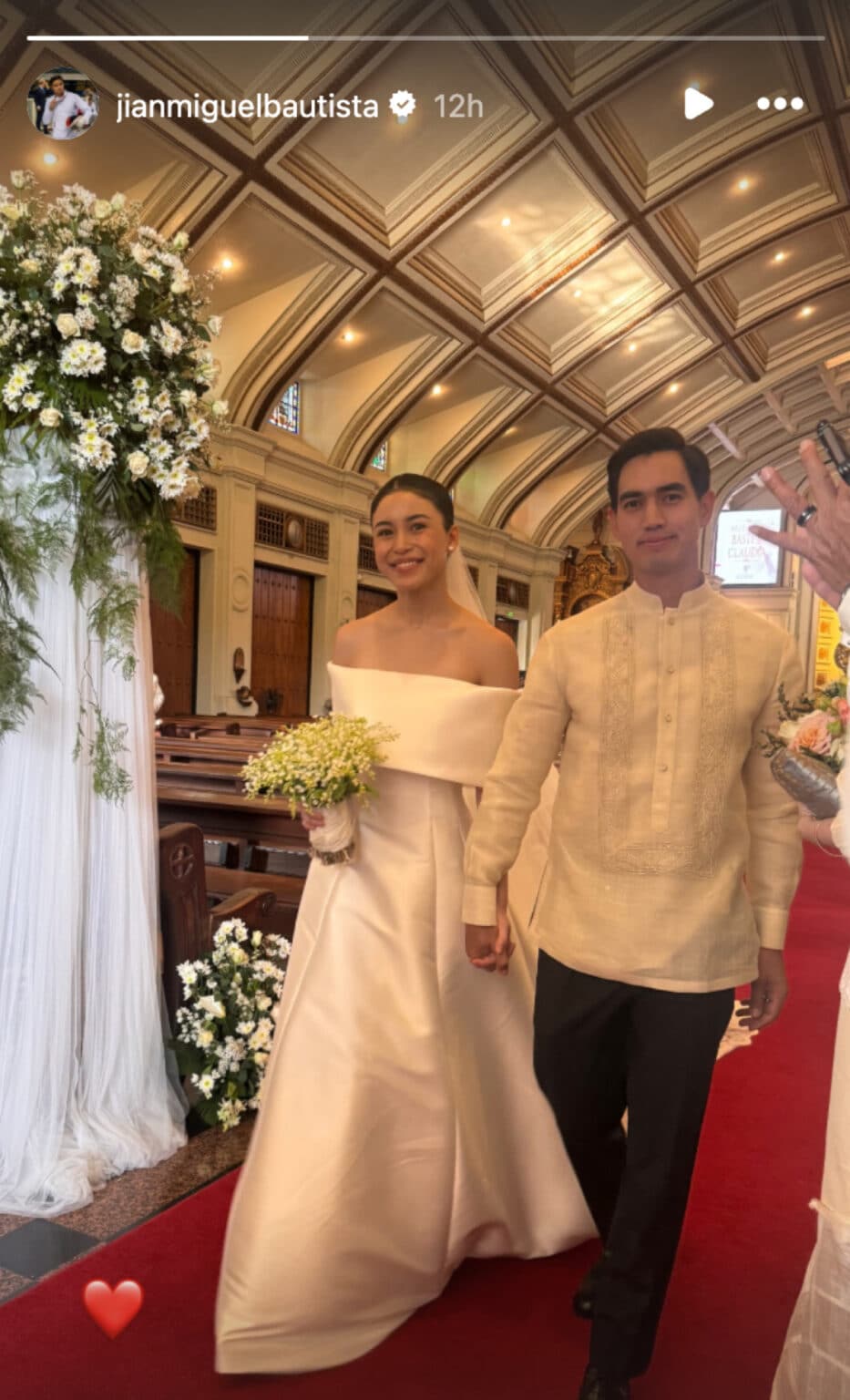 Claudia Barretto now married to longtime BF Basti Lorenzo