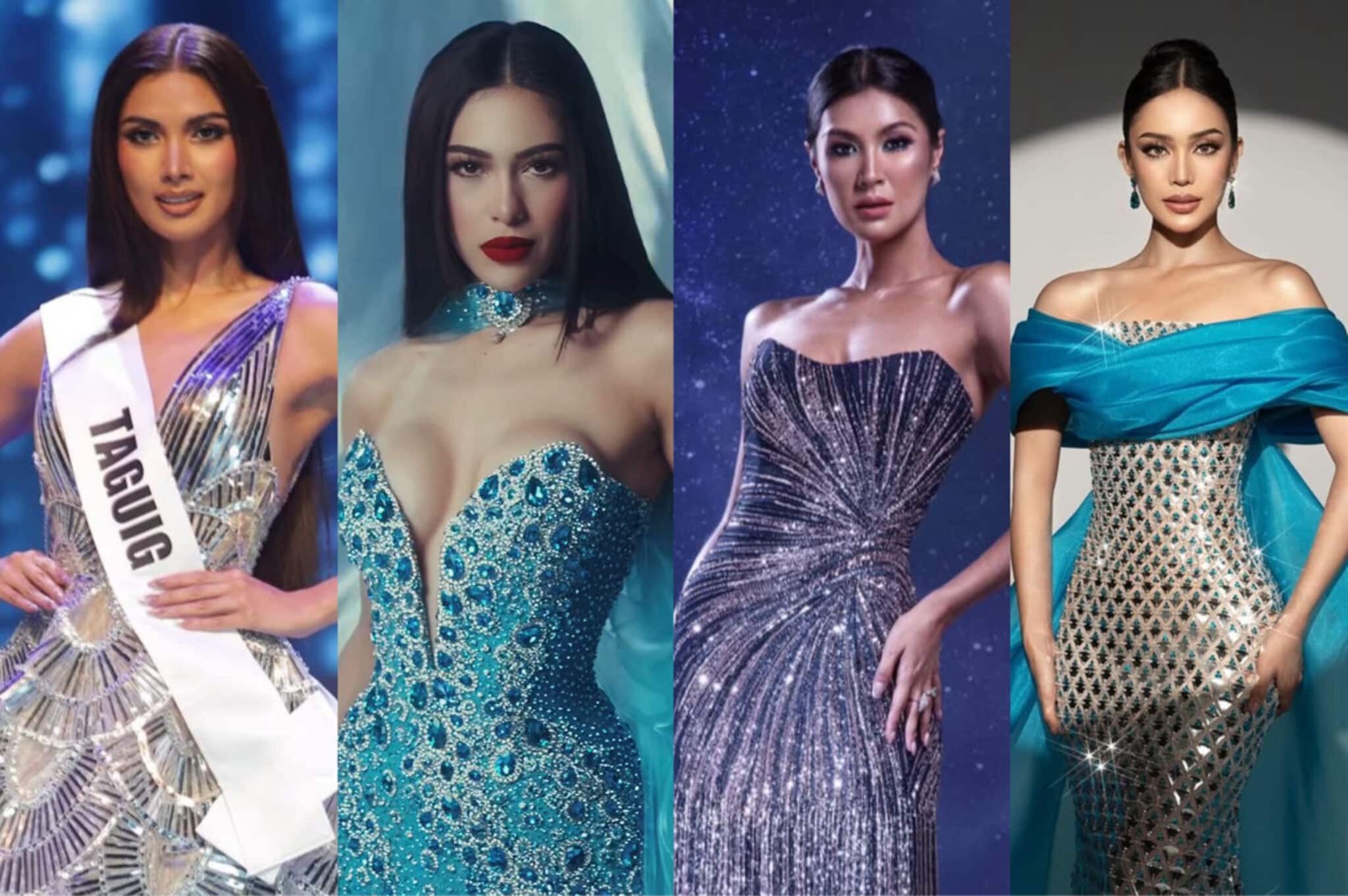 Miss Universe Philippines 2025 bets in evening gown competition