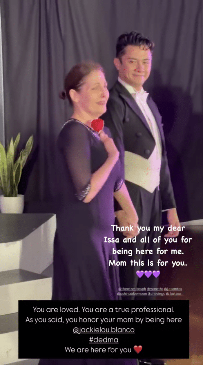 Jackie Lou Blanco dedicates ‘The Foxtrot’ staging to Pilita Corrales